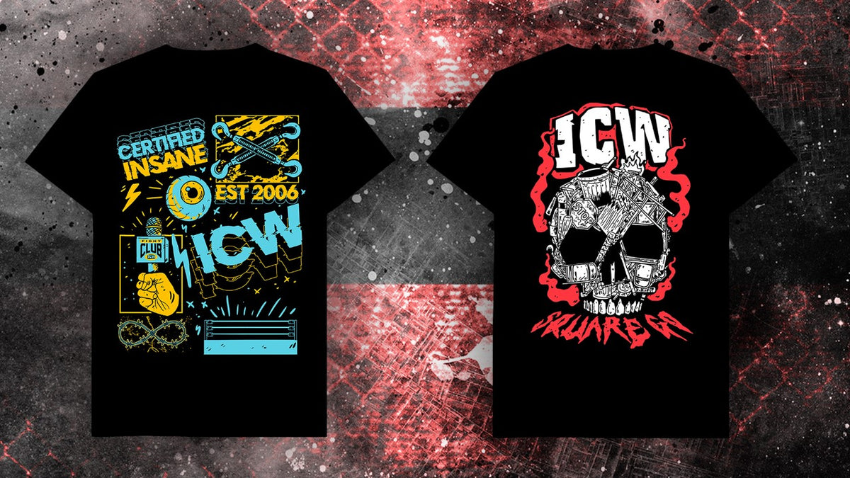 NEW MERCH! – Insane Championship Wrestling